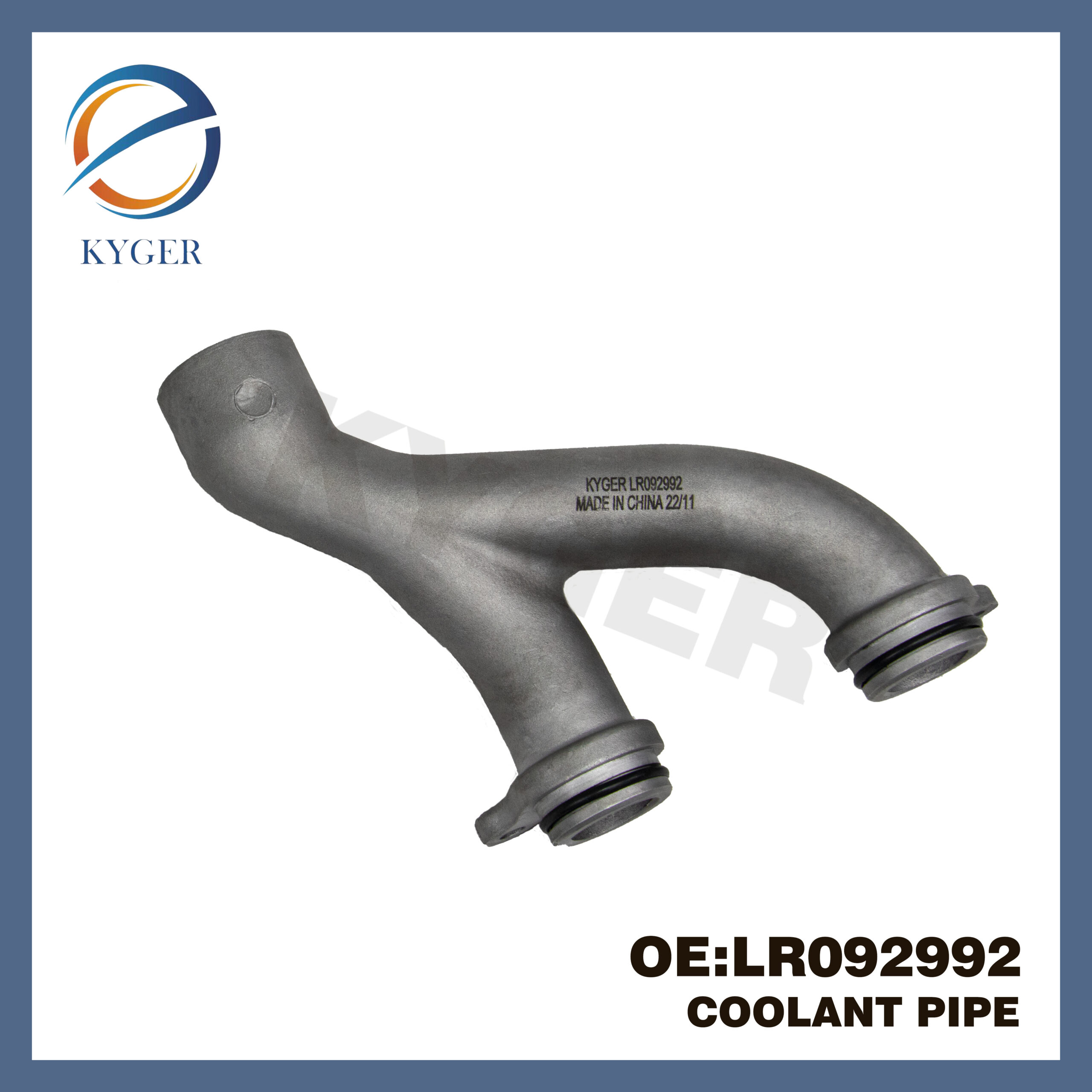 Land Rover LR092992 Water Pipe / Water Outlet / Coolant Pipe / Engine ...
