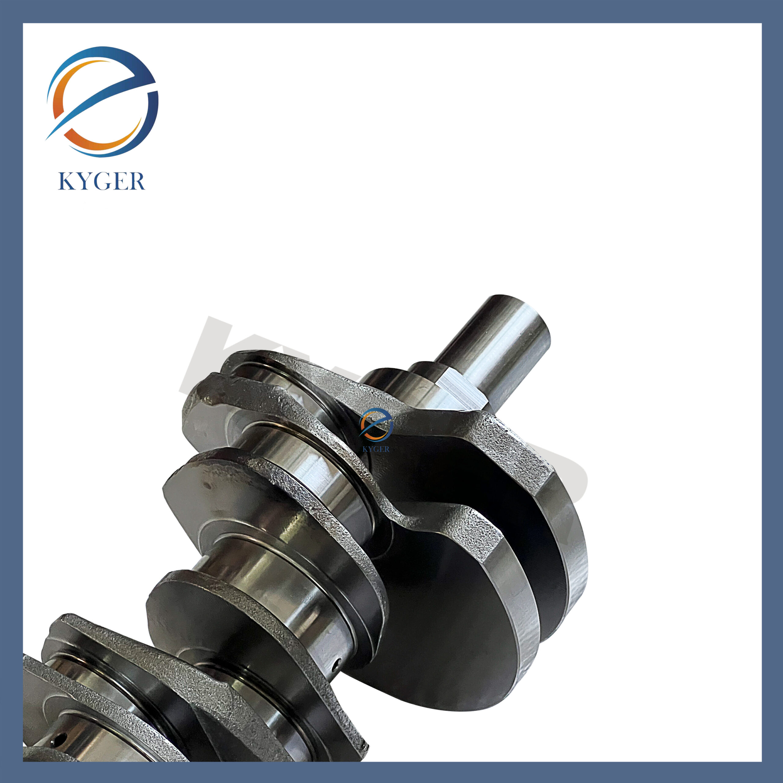 Forged Steel Diesel Engine Crankshaft LEF000002 LR038168 For Land Rover ...