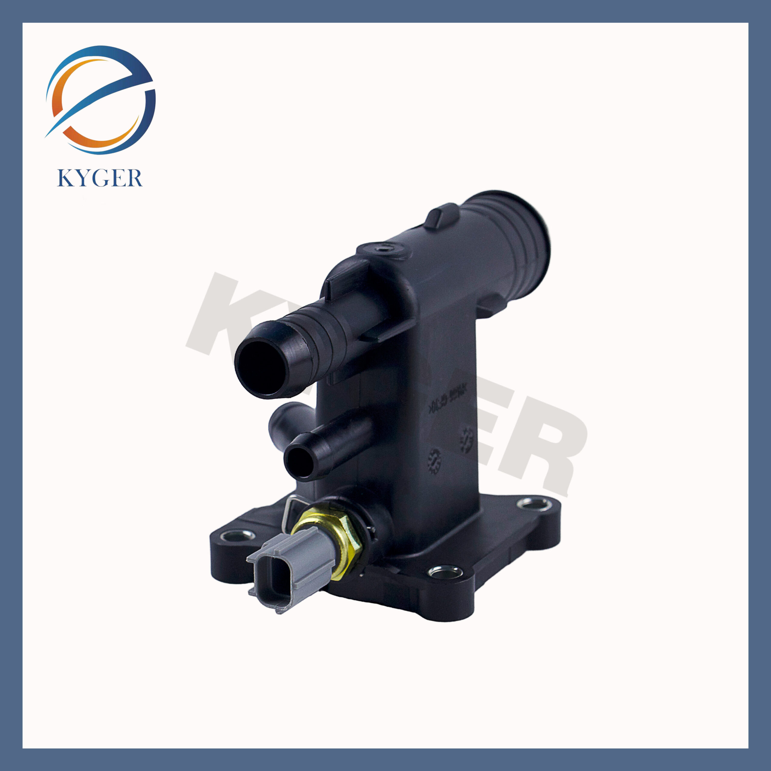 Auto Parts Coolant Thermostat Housing Thermostat Water Outlet Connector ...