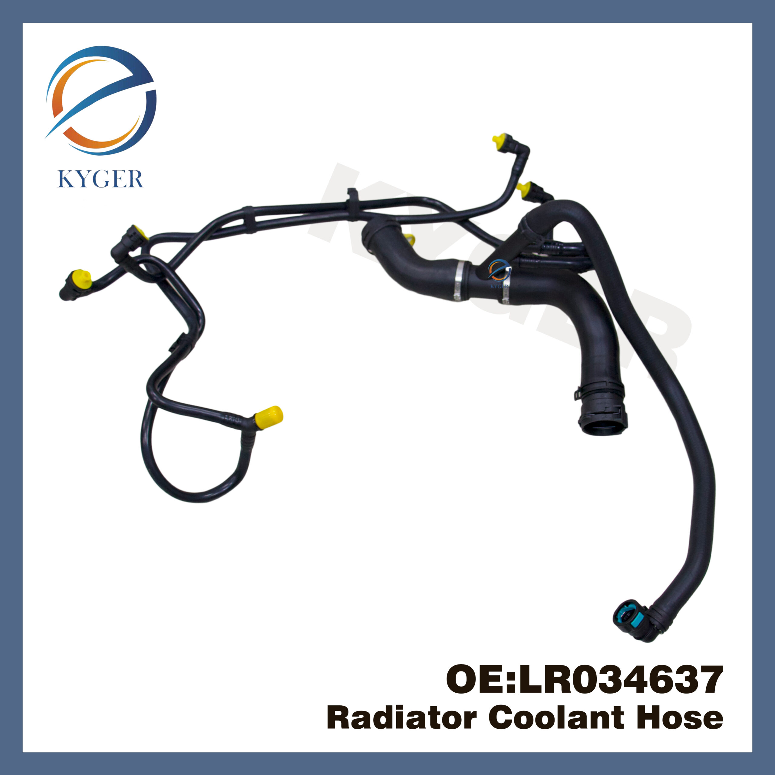 Radiator Coolant Hose LR034637 For Land Rover Discovery 5 Range Rover ...