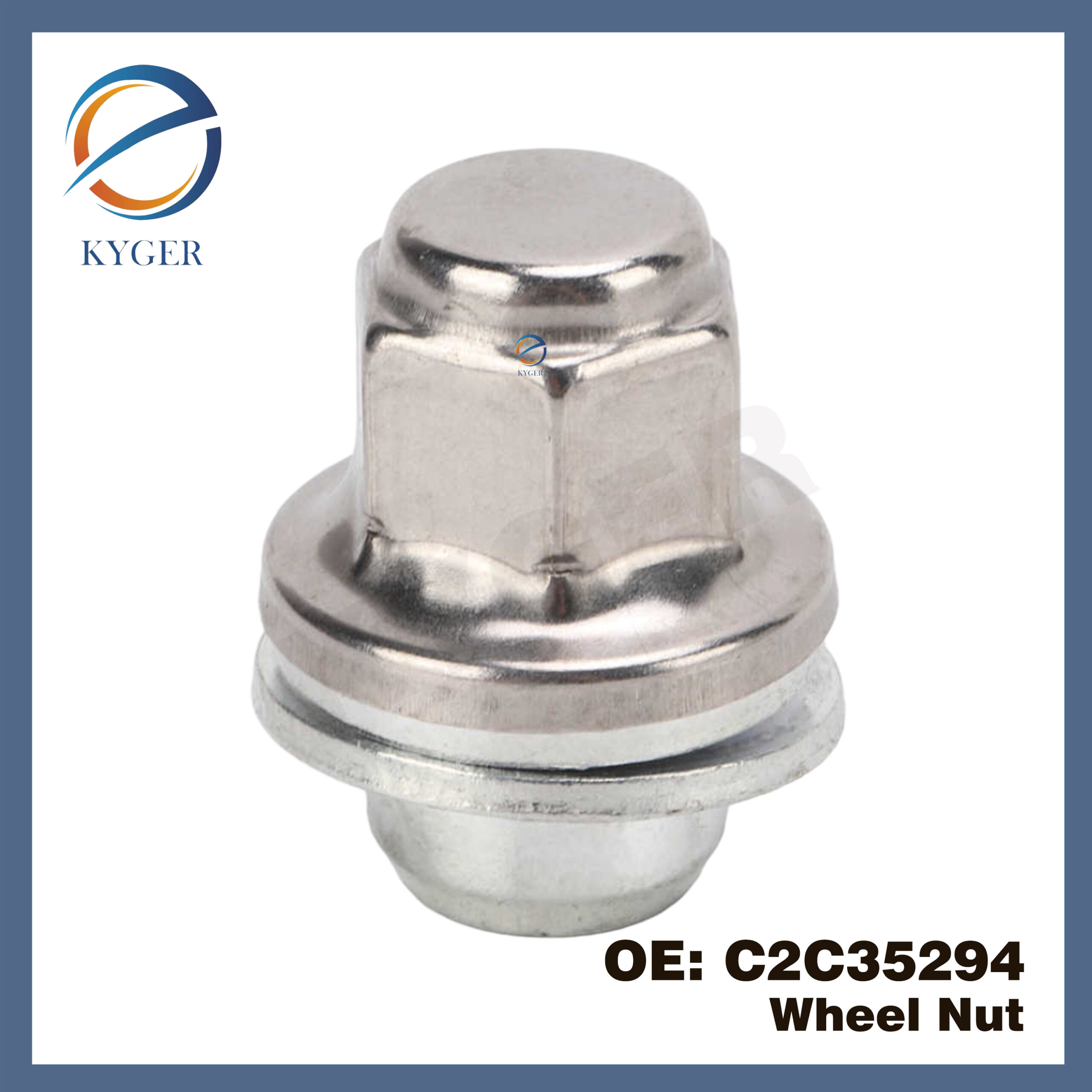 Wheel Nut C2C35294 For Jaguar X-Type Xf Xe Range S-Type F-Type Xj Xk ...